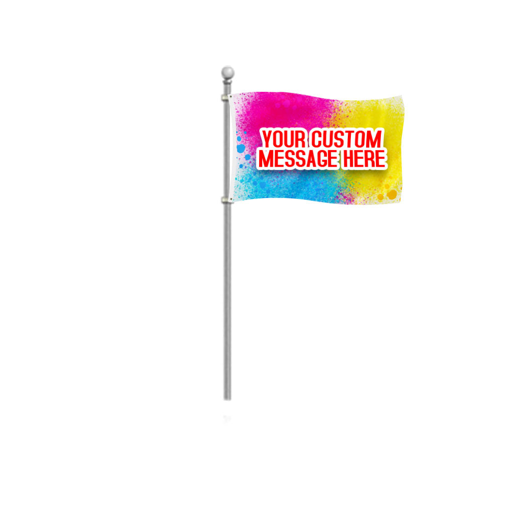 "Custom Design" Pole Flag – Signpreme