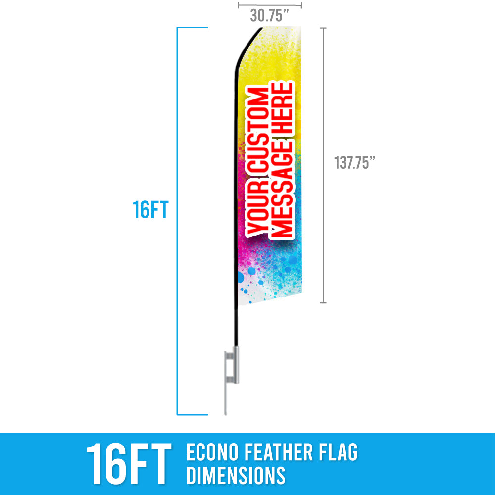 Custom Econo Feather Flag – Signpreme