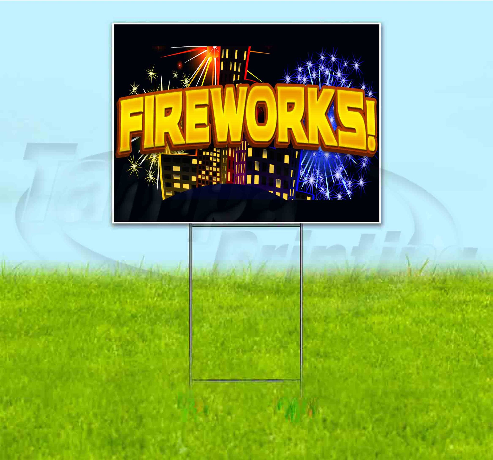 Full Color Custom Yard Signs | 24 hr Production. Fast Free Shipping ...