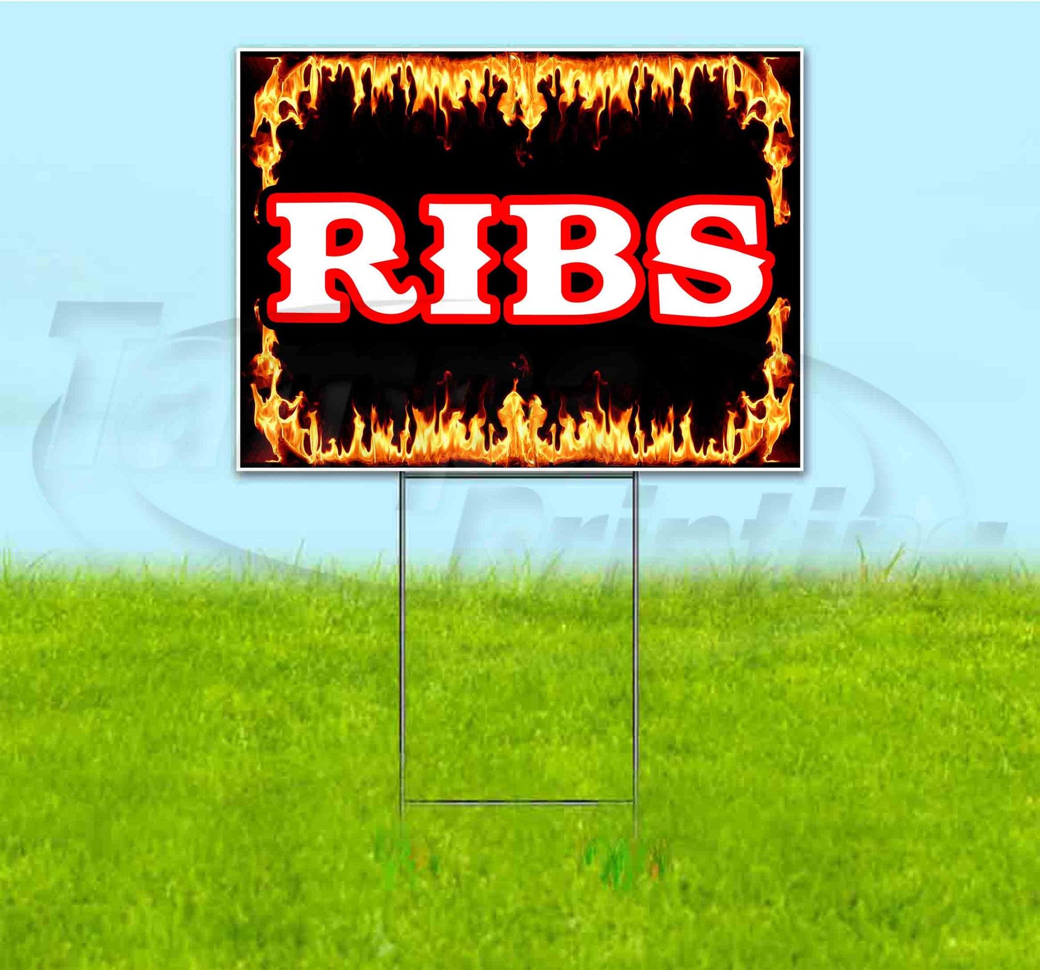 Full Color Custom Yard Signs | 24 hr Production. Fast Free Shipping ...