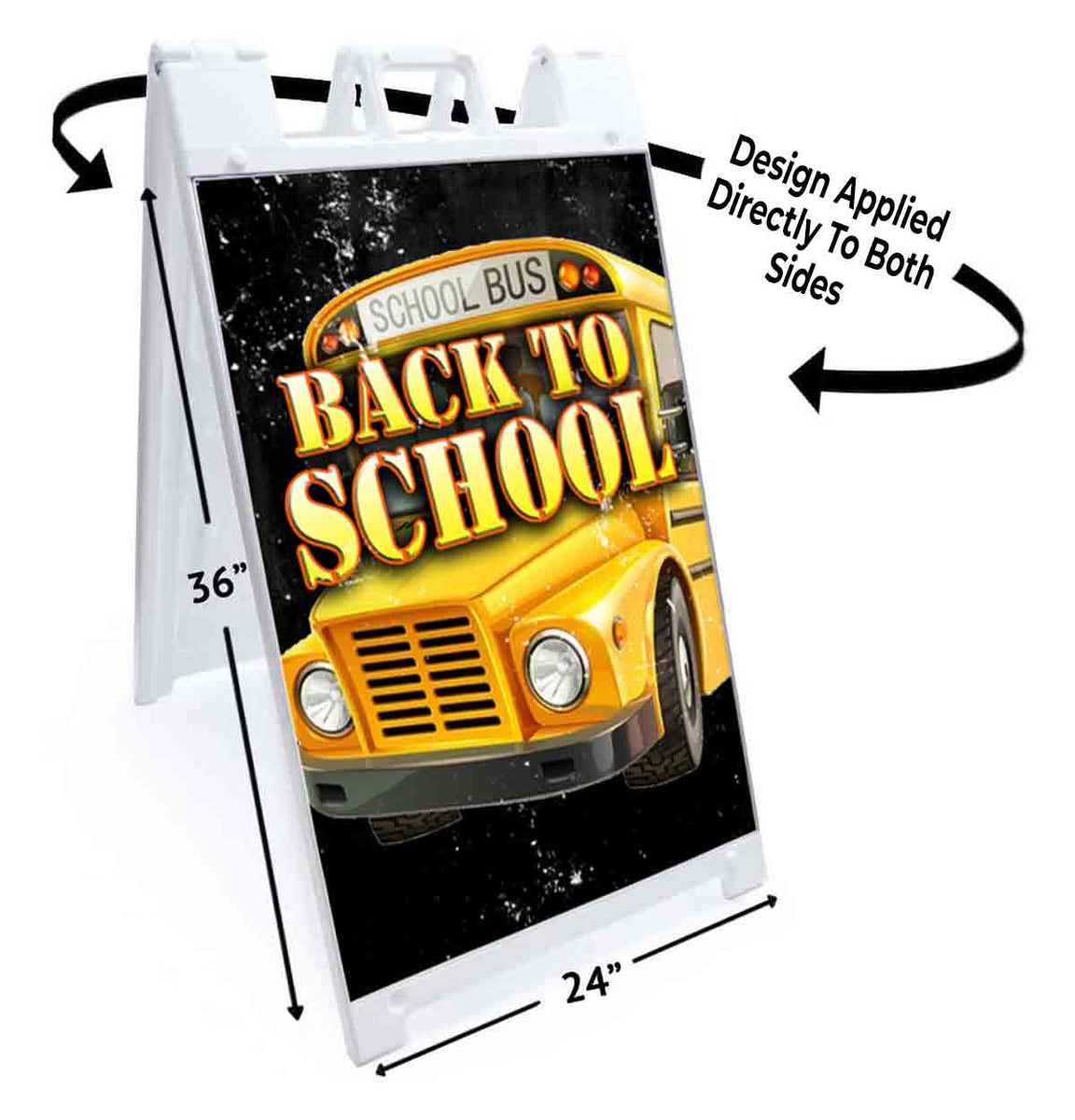 Full Color Custom A-Frames | Fast Production. Fast Free Shipping ...