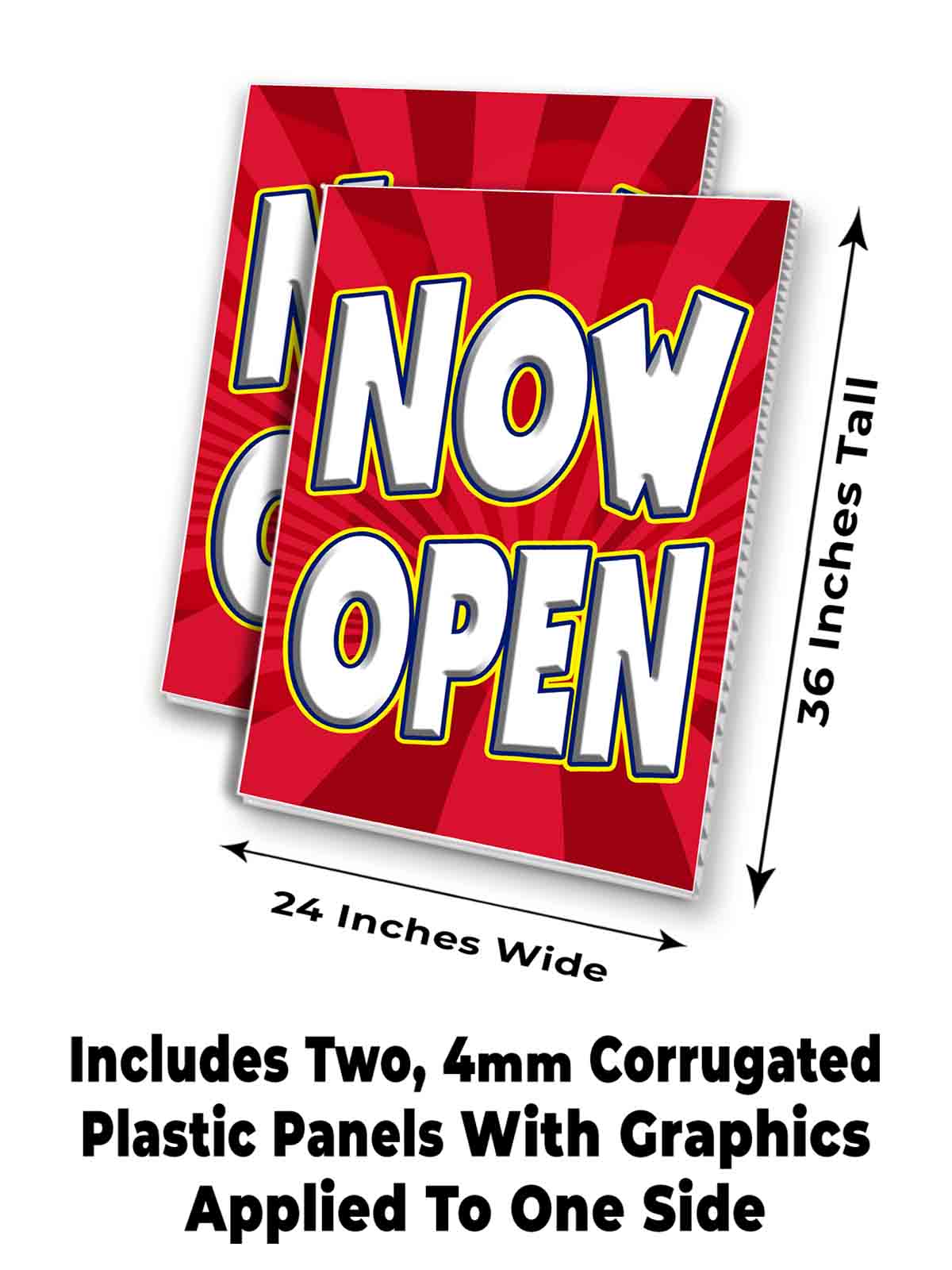 Full Color Custom A-Frames | Fast Production. Fast Free Shipping ...