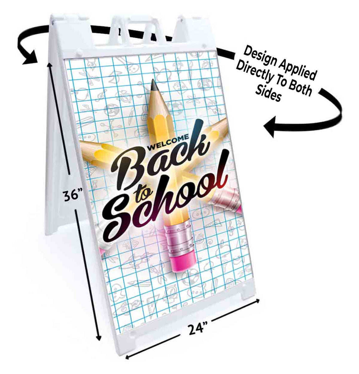 Full Color Custom A-Frames | Fast Production. Fast Free Shipping ...