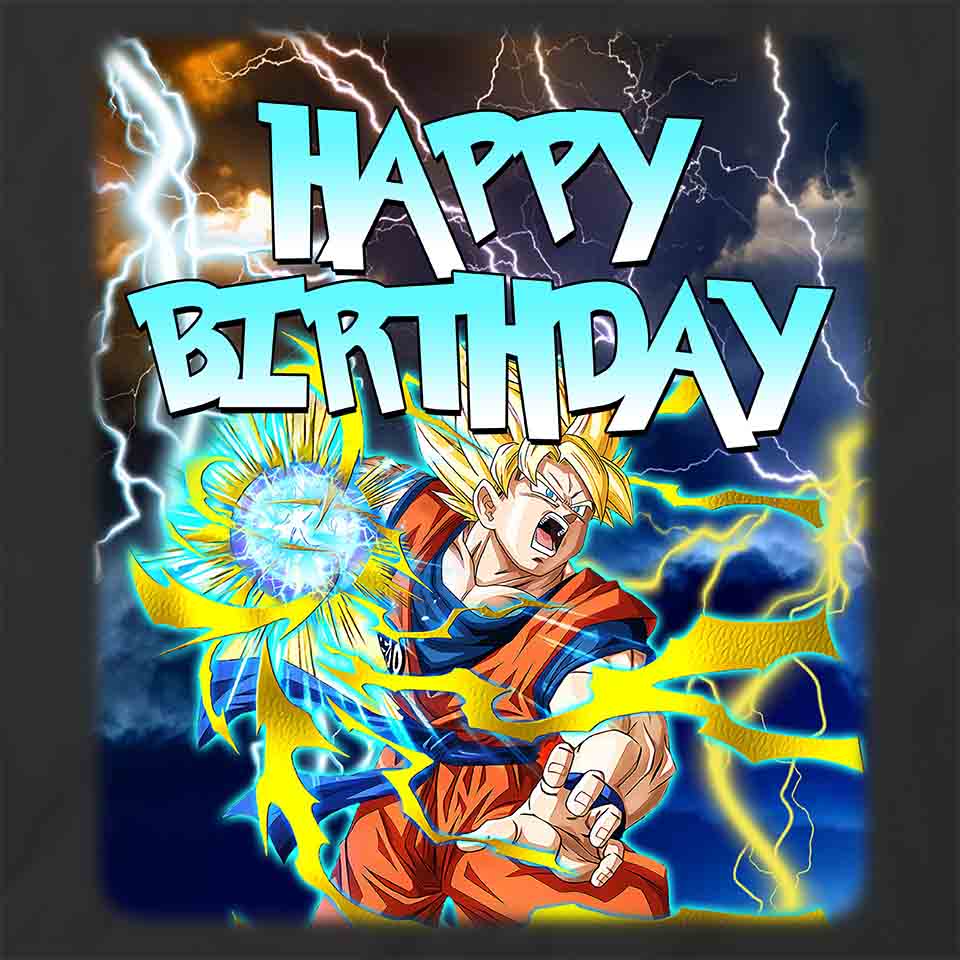 Happy Birthday Dragon Ball Z